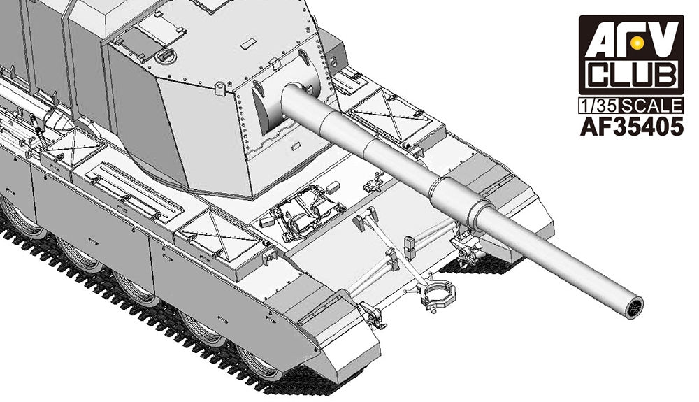 AFV Club 1/35 British Army FV4005 Stage II (Centaur) Tank Destroyer AF ...