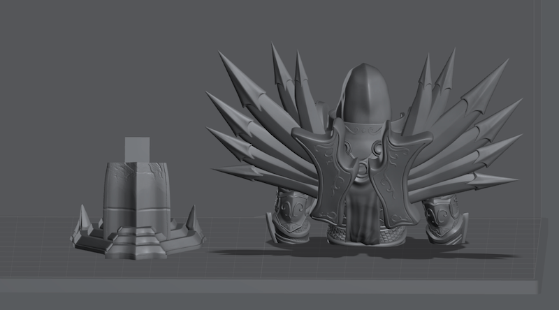 Ninja Printz - 1:8 Tyrael (Diablo 3) Fan Art Bust | Ultimate Modelling ...